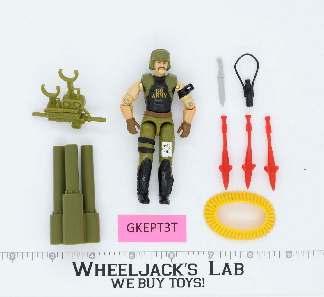 Backblast V1 100% Complete 1989 G.I. Joe Hasbro Vintage Action Figure ...
