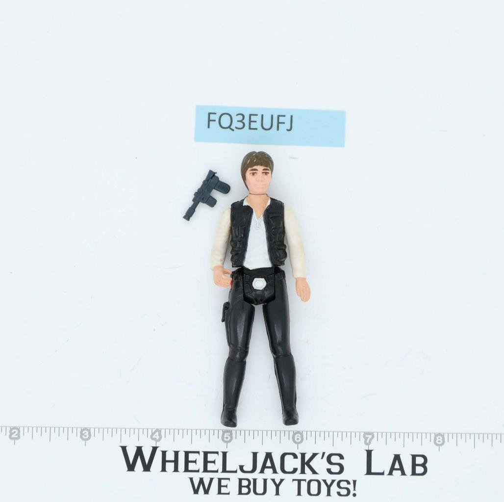 Han Solo BIG HEAD 100% Complete Star Wars 1977 Kenner Action Figure NO ...