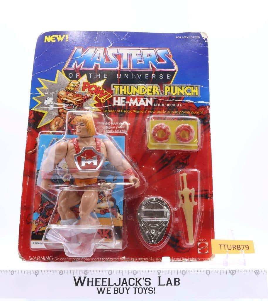 Thunder Punch He-Man 1983 Masters of the Universe MOTU Mattel Vintage ...
