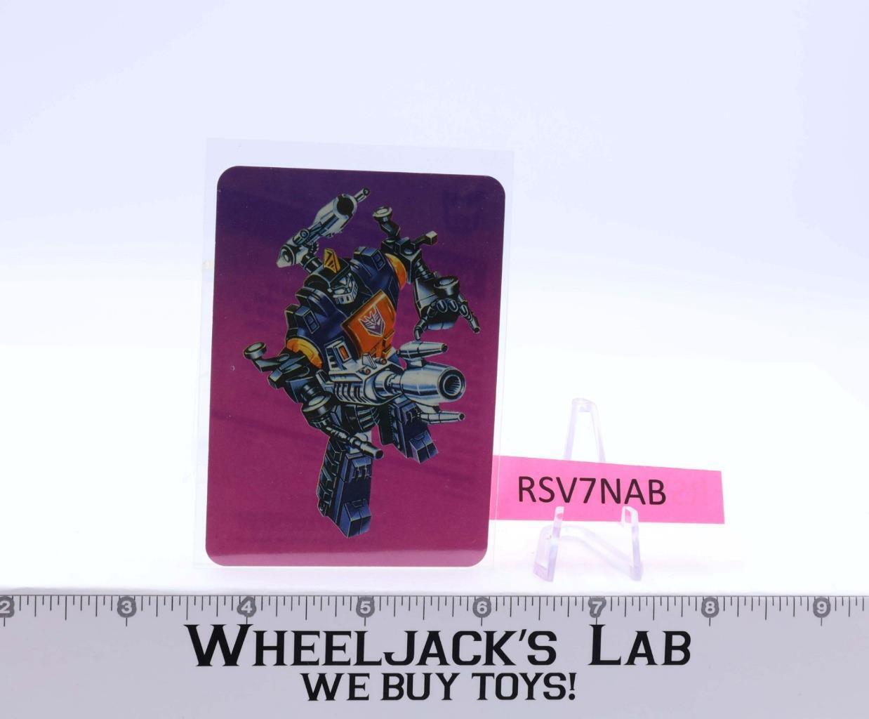 Bombshell 114 Variant Color 1985 G1 Transformers Action Trading Cards ...