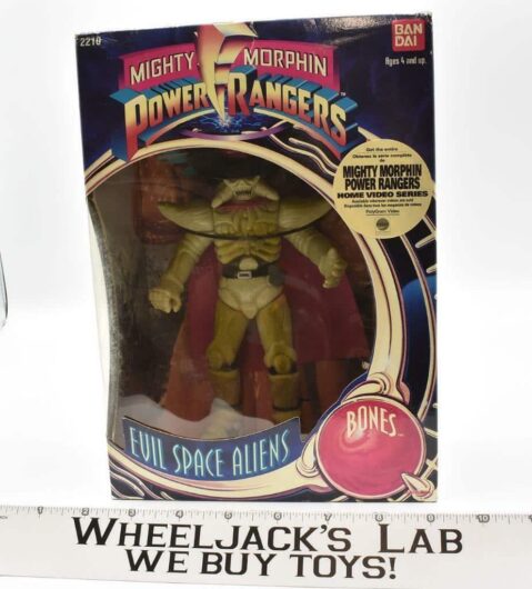Bones NEW MISB Mighty Morphin Power Rangers 1994 Bandai - Wheeljack's Lab