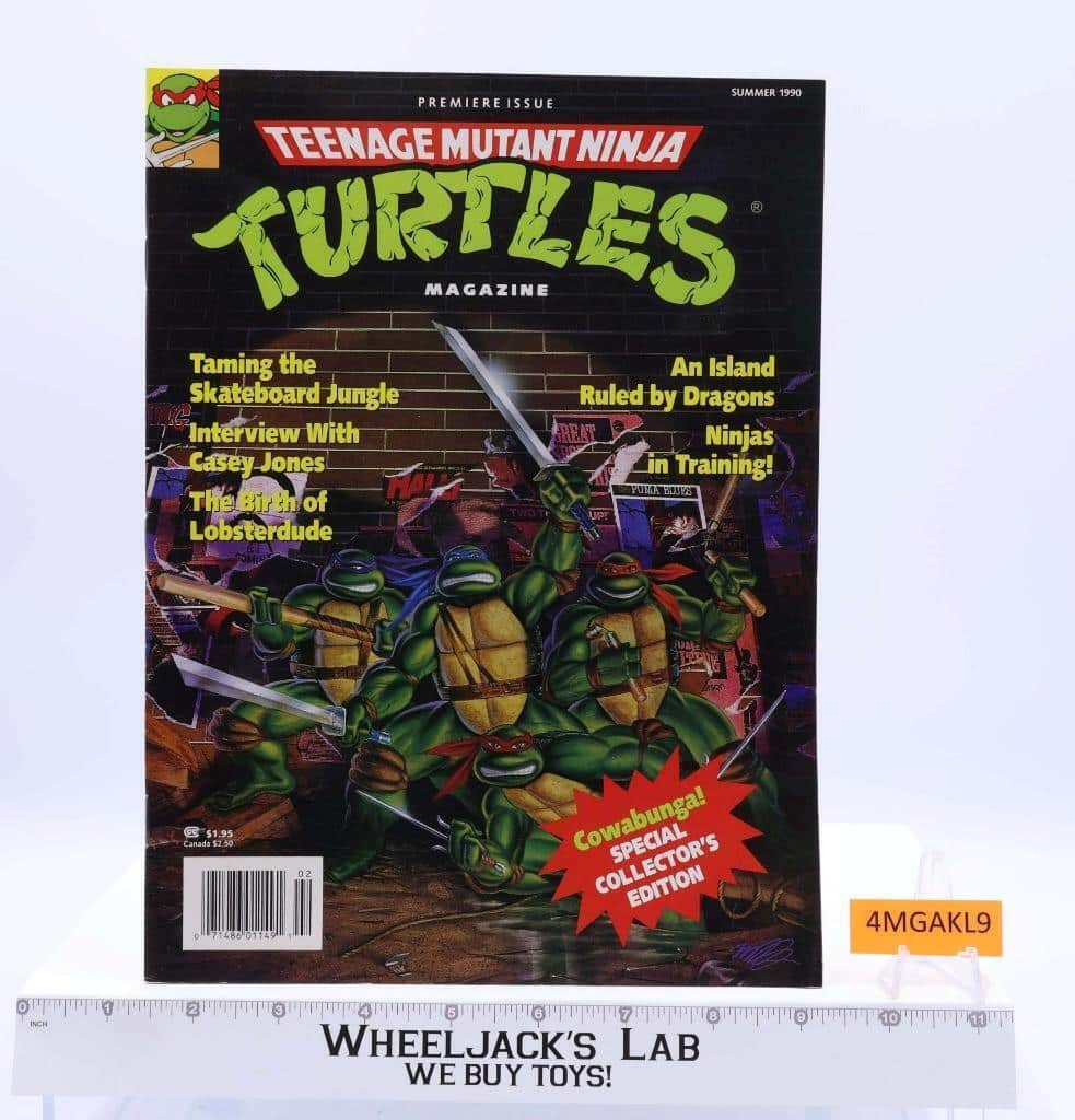 Teenage Mutant Ninja Turtles Magazine Summer 1990 Mirage Studios ...