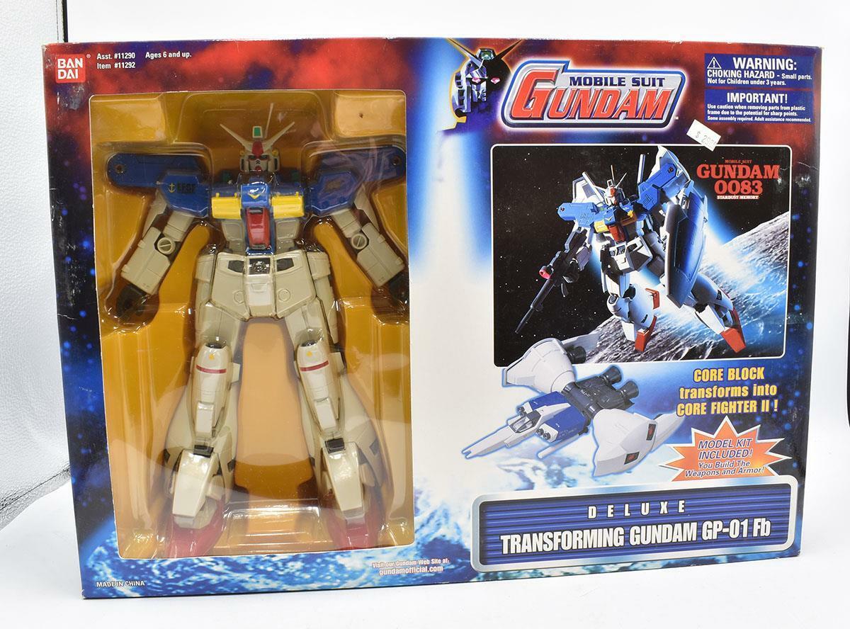 Mobile Suit Gundam MISB NEW Transforming Gundam GP-01 Fb 2001 Bandai Figure - Wheeljack's Lab