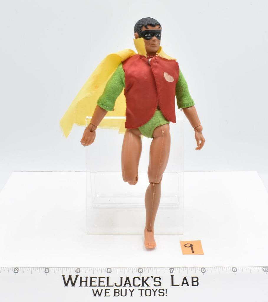 Robin #9 1972 Mego DC Comics 8" Missing Leg Action Figure - Wheeljack's Lab