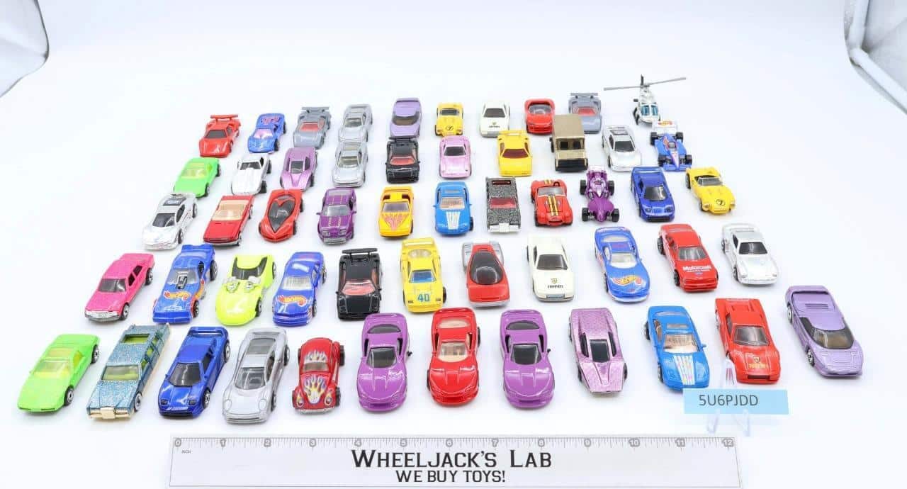 Lot of 54 Miscellaneous Cars/Planes/Trucks Vintage Matchbox Hotwheels ...