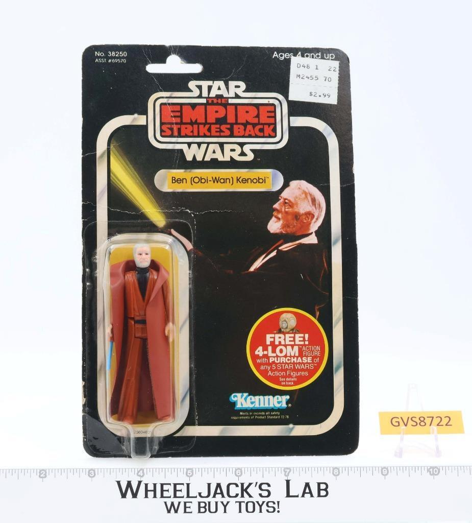 Ben Obi-Wan Kenobi 47 Back Star Wars ESB 1982 Kenner Figure NEW MOC ...