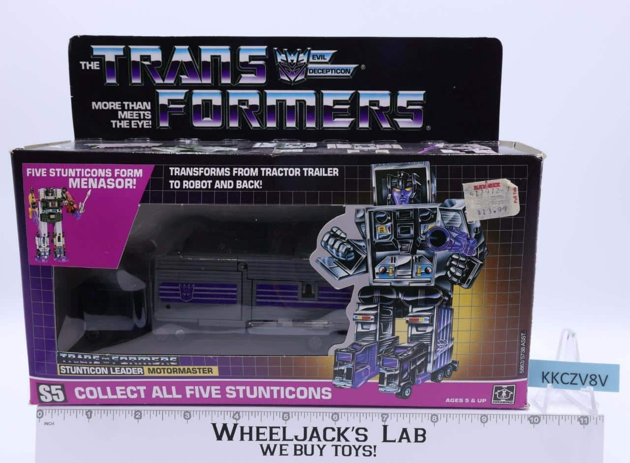 Motormaster NICE FIGURE & BOX 100% Complete Vintage Hasbro G1 ...