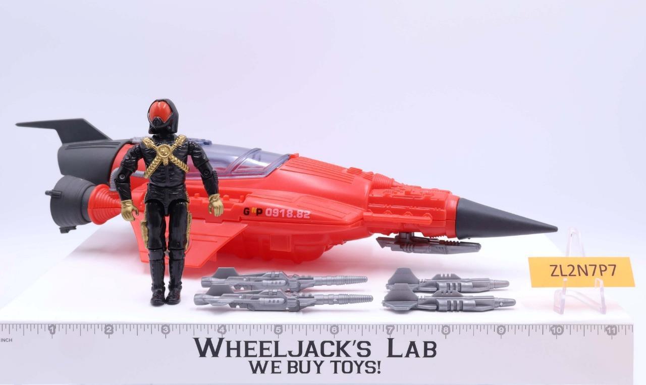 Cobra Stellar Stiletto W/Star Viper 100% Complete 1988 GI Joe Hasbro ...