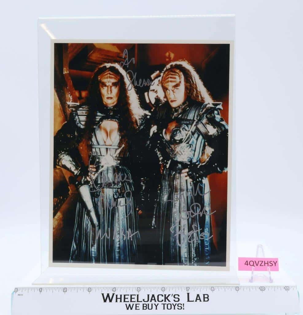 Lursa & B'Etor Duras Sisters Star Trek March/Walsh AUTOGRAPHED 8x10 ...
