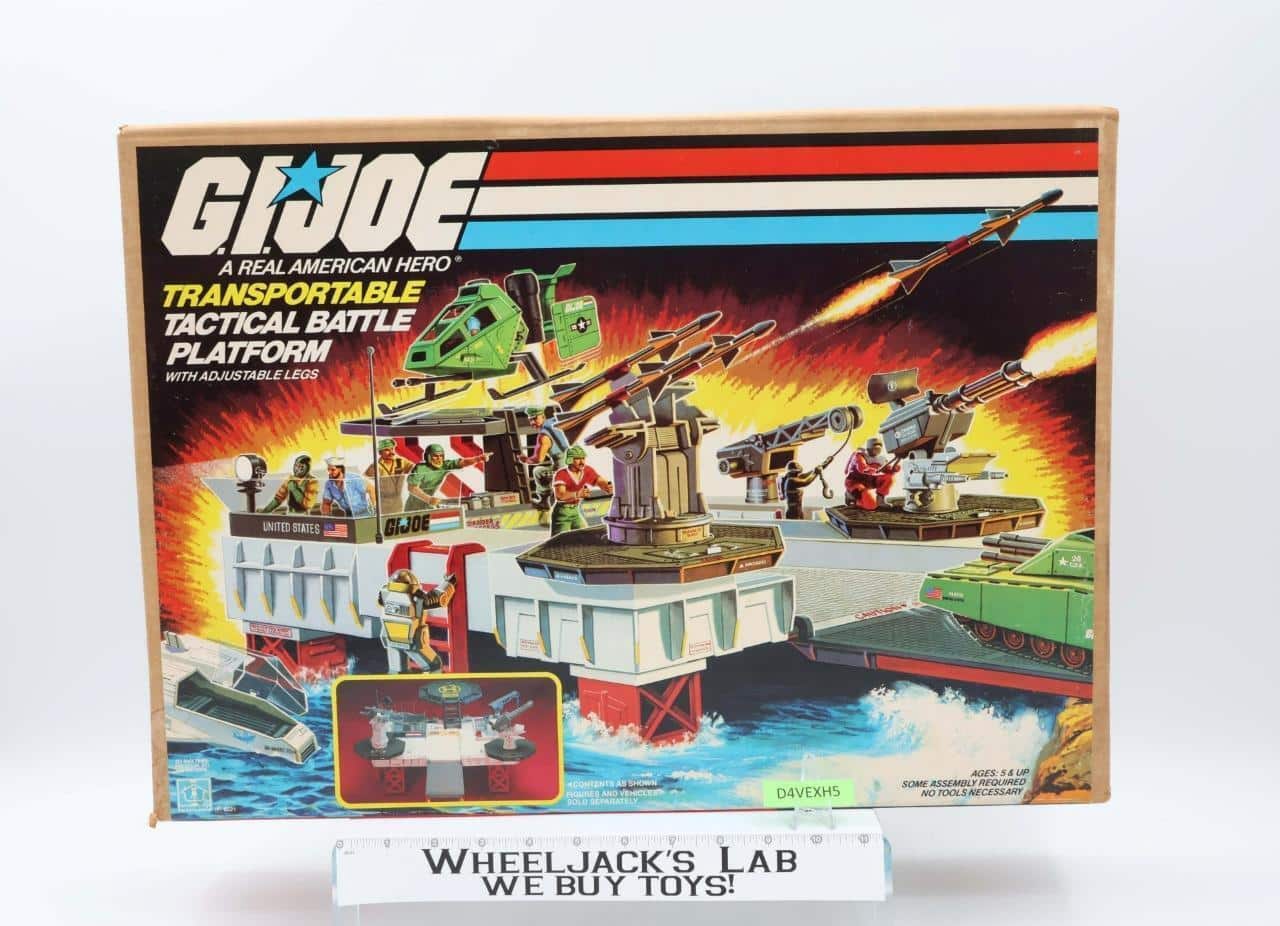 Transportable Tactical Battle Platform NEW MISB SEALED G.I. Joe 1985 ...