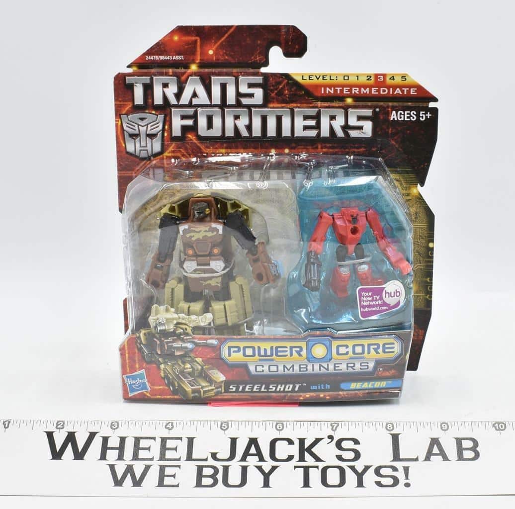 Steelshot Power Core Combiners Transformers 2010 Hasbro Action Figure ...