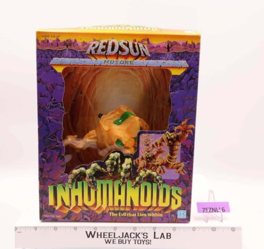 Redsun Tree Stump Mutore Complete W/Box Inhumanoids 1986 Hasbro Action ...