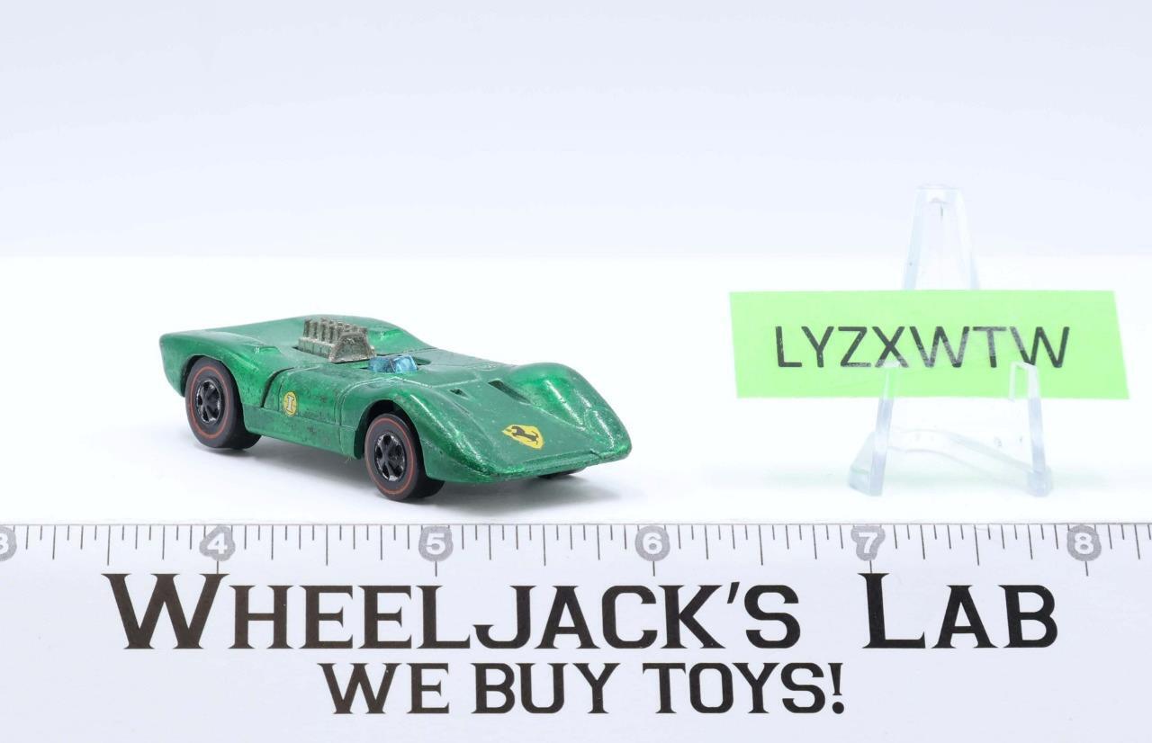 Ferrari 312P Green 1970 Redline Hot Wheels Mattel Vintage RL ...