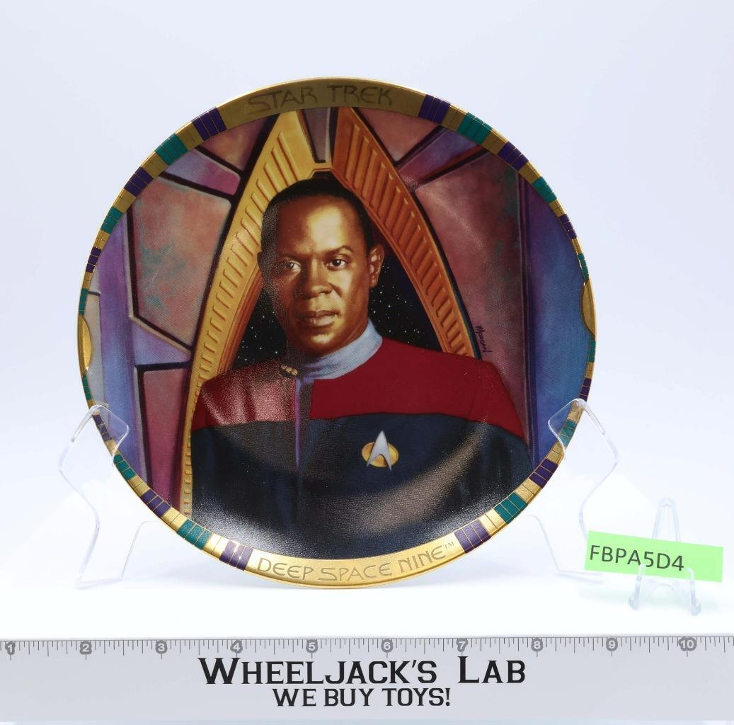 Comm. Benjamin Sisko Deep Space Nine Plate Star Trek 1993 Hamilton ...
