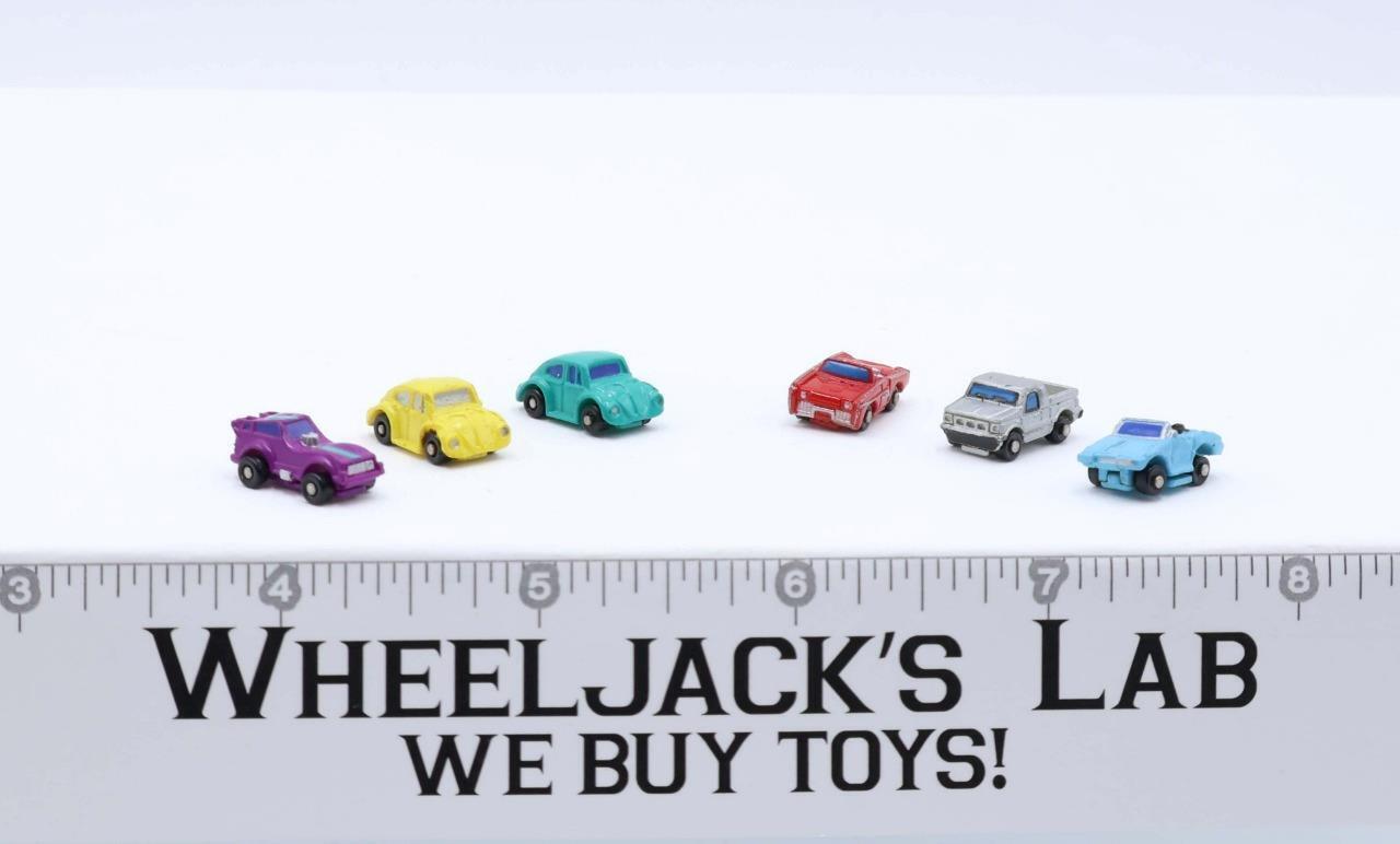 Lot of 6 Tiny Miniature Cars 1988-89 Vintage Galoob Micro Machines ...