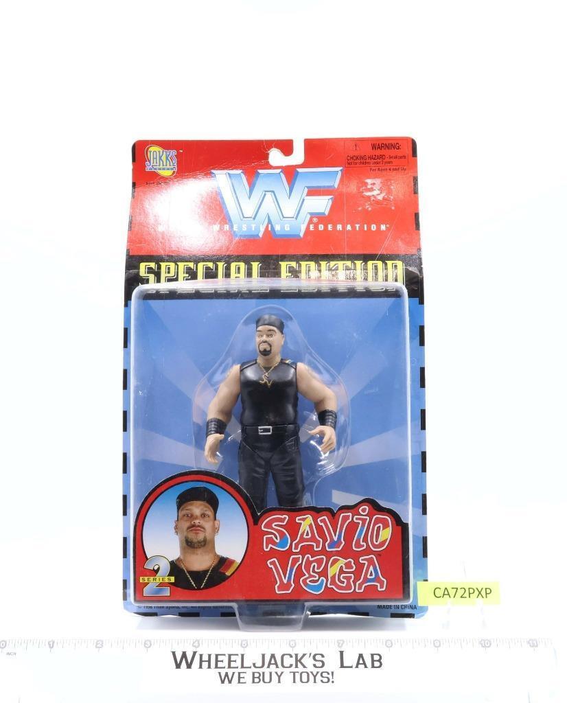 Savio Vega Series 2 WWF Special Edition 1998 JAKKS Pacific NEW MOSC ...