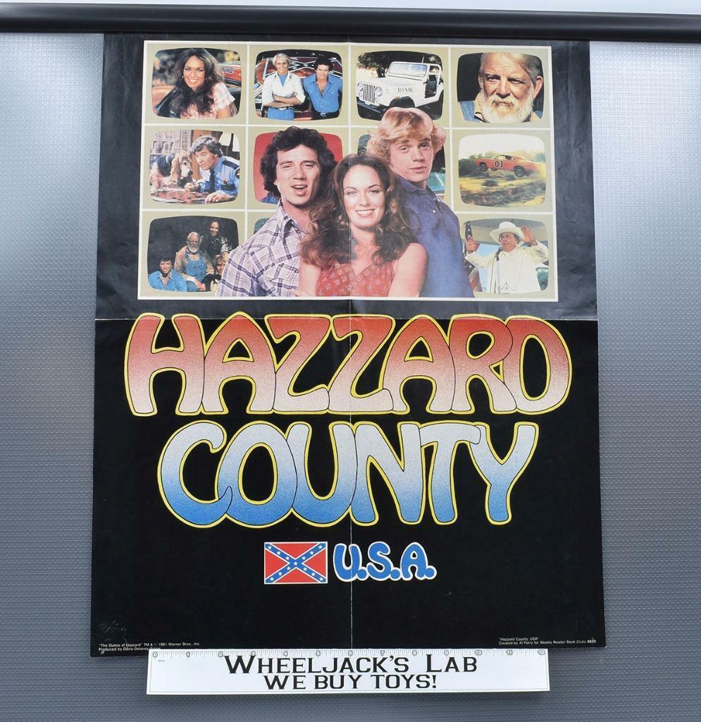 Dukes Of Hazzard Poster 16x21 Hazzard County USA 6523 Weekly Readers ...