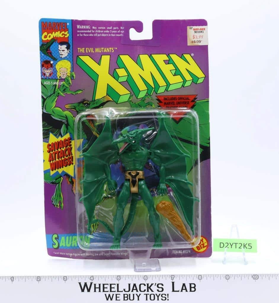 Sauron W/Savage Attack Wings The Uncanny X-Men TRADING CARD Toy Biz ...