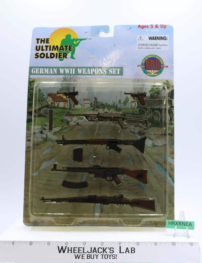 German WWII Weapons Set The Ultimate Soldier 1999 21st Century Toys ...