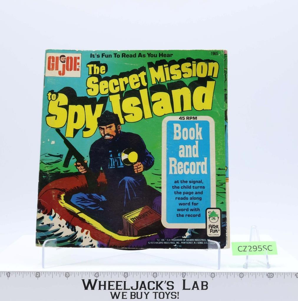 The Secret Mission to Spy Island GI Joe Book & Record Set 1973 Peter ...