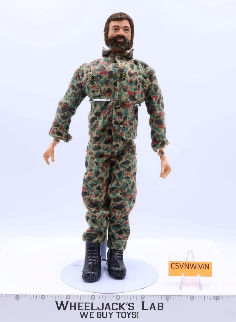 Land Adventurer Flocked Brown Hair & Beard 12" GI Joe 1970 Hasbro ...