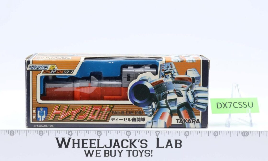 Kaen No 6 DE10 Diesel Locomotive Raiden Train Robo Trainbot Diaclone ...