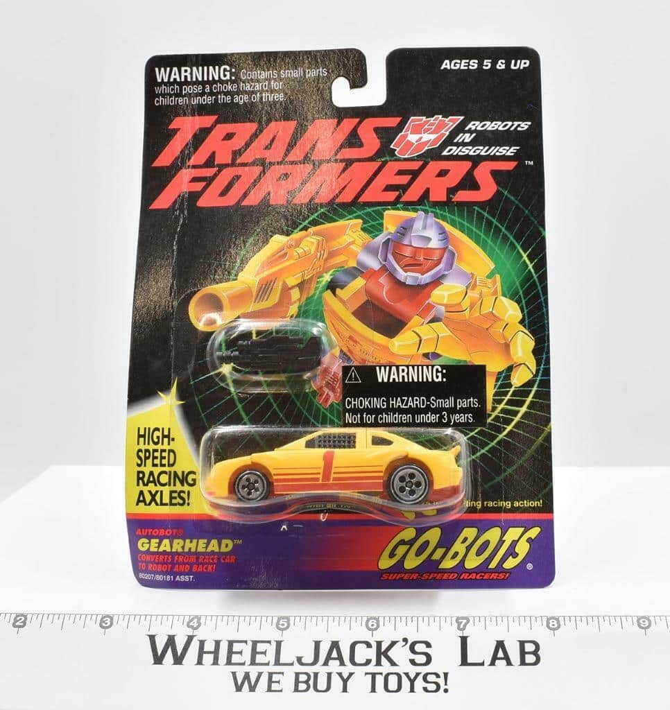 Gearhead Autobots 1994 NEW MOSC Go-Bots G2 Transformers Hasbro Action ...