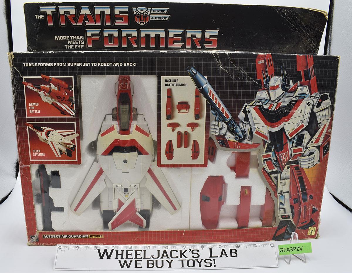 Jetfire 100% Complete w Box 1985 Vintage G1 Transformers Action Figure ...