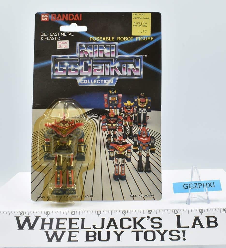 Mazinger Z Mini Godaikin Series 1984 Bandai Chogokin Die-Cast MOSC NEW ...
