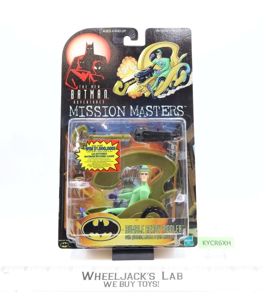 Rumble Ready Riddler The New Batman Adventures 1999 Hasbro NEW MOSC ...
