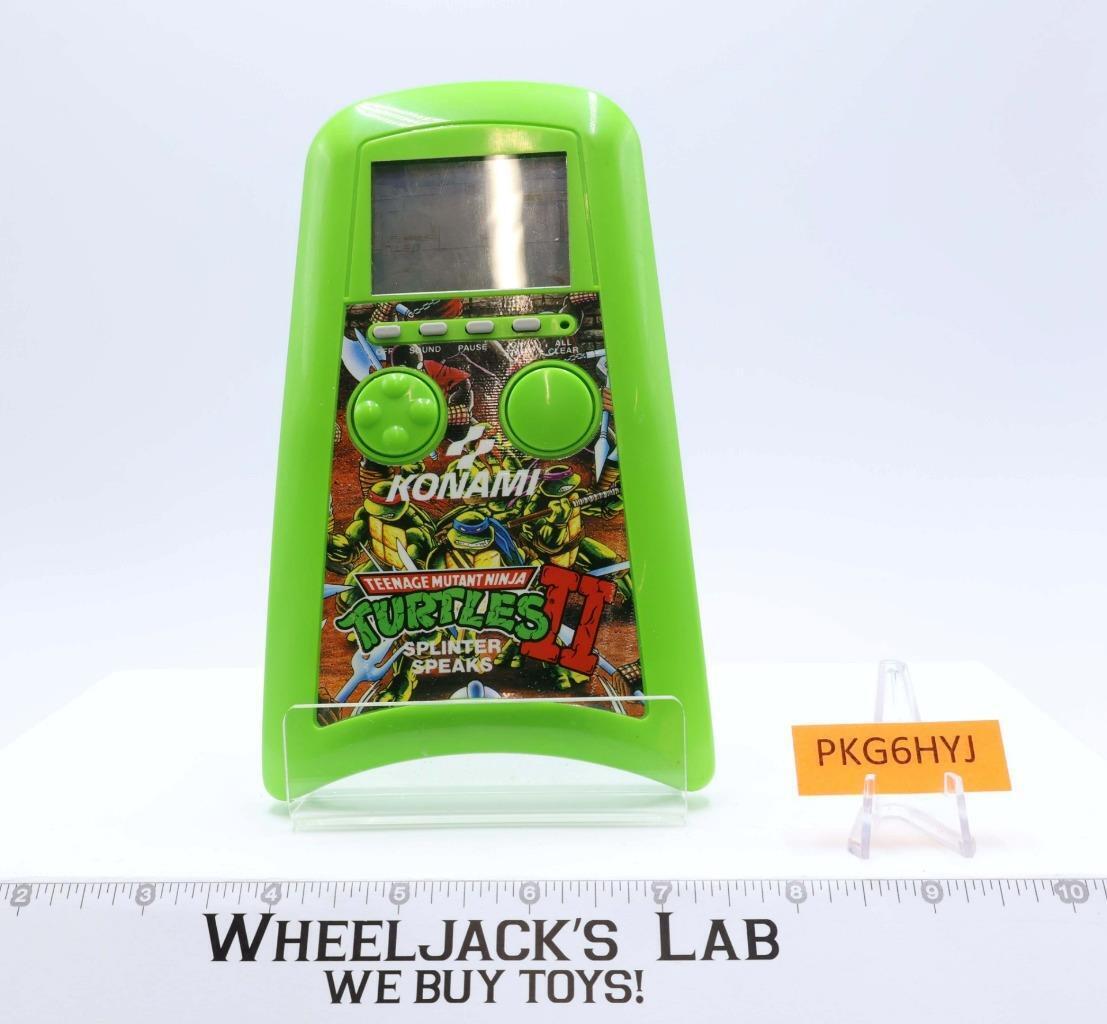 TMNT II Splinter Speaks WORKS Handheld LCD Konami 1990 - Wheeljack's Lab