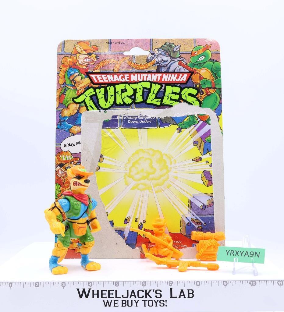 Walkabout W/Cardback 100% Complete TMNT 1991 Playmates Vintage Action ...