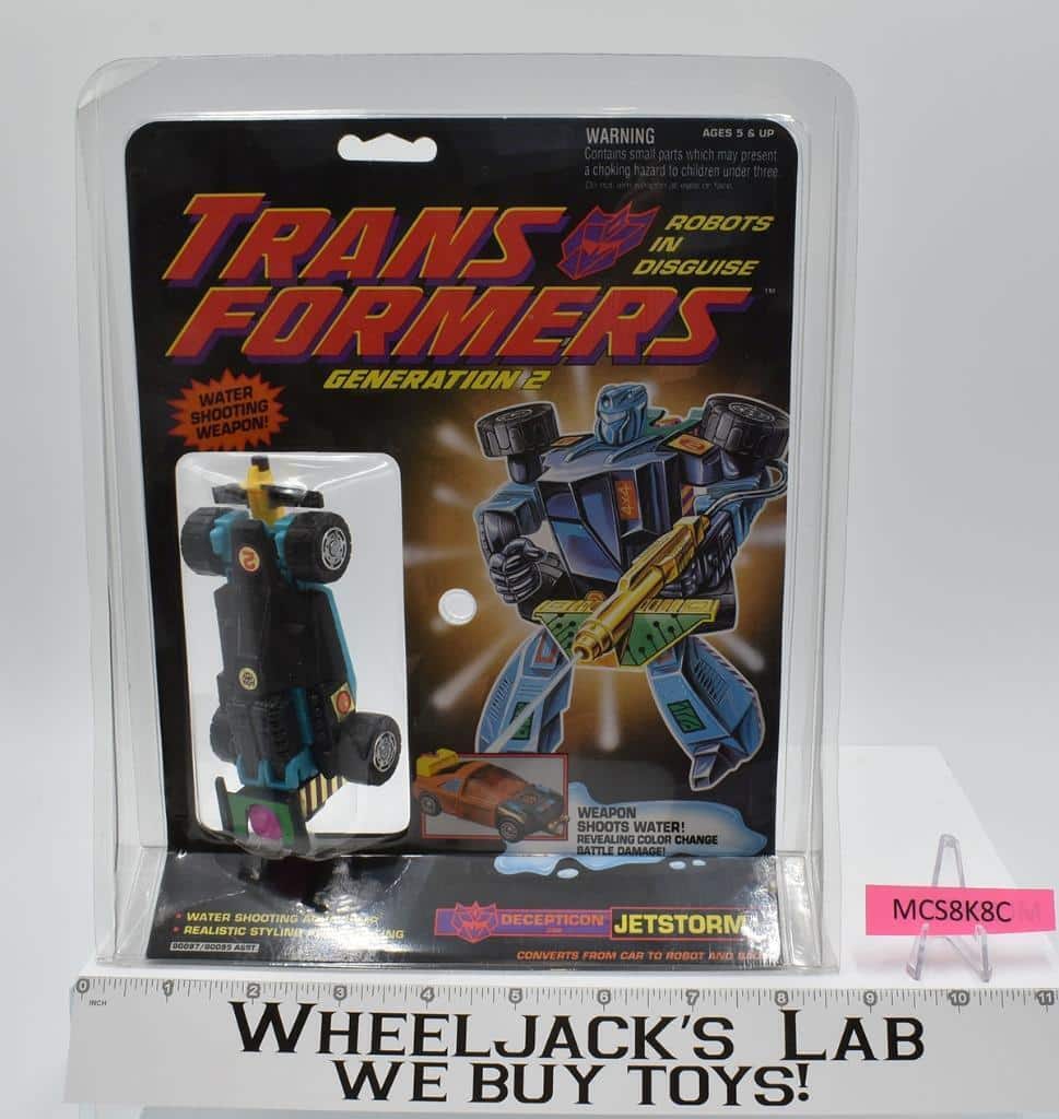 Jetstorm Autobot G2 Transformers 1992 Hasbro Action Figure NEW MISB ...
