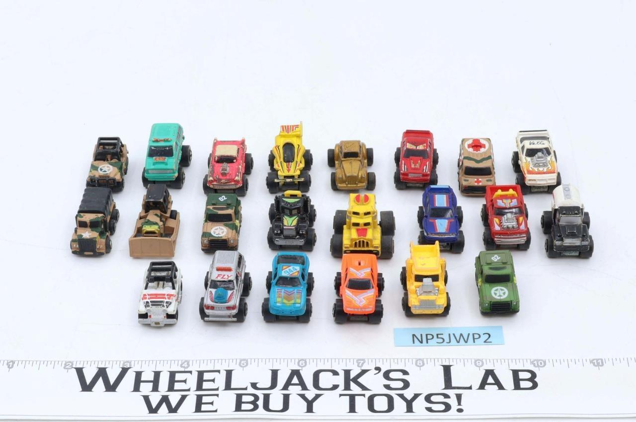 Lot of 22 Cars/Trucks/Vehicles 1988-89 Vintage Galoob Micro Machines ...