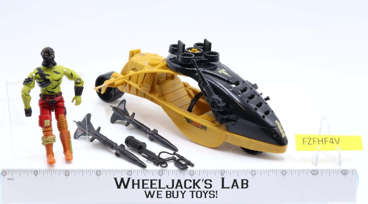 Darklon's Evader W/ Darklon Complete GI Joe 1989 Hasbro Action Figure ...