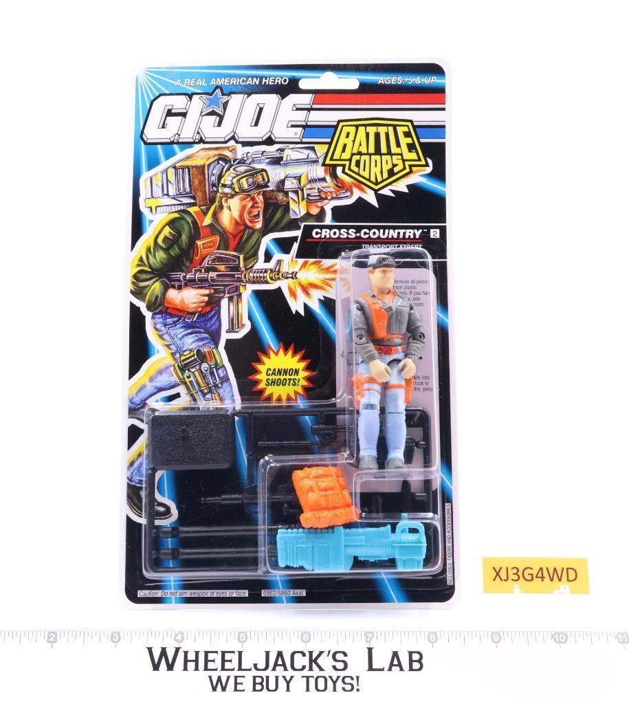 Cross Country GI Joe Battle Corps 1992 Hasbro Action Figure NEW MOSC ...