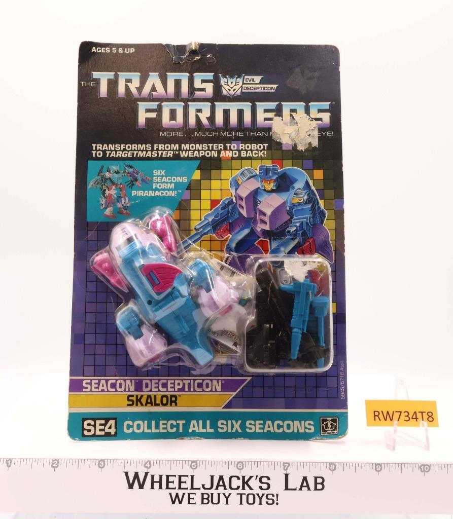 Skalor Seacon G1 Transformers 1987 Hasbro Action Figure NEW MOSC SEALED ...