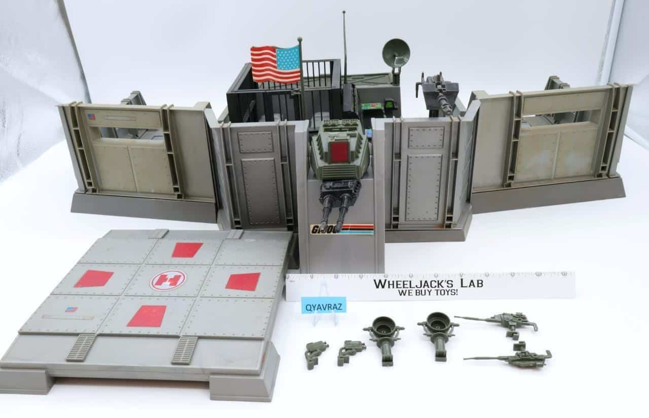 Headquarters Command Center Complete G.I. Joe 1983 Hasbro Vintage Playset - Wheeljack's Lab
