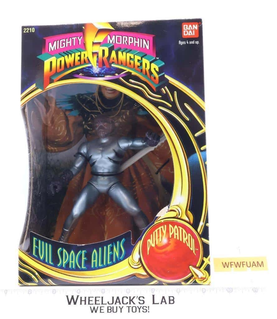 Putty Patrol Evil Space Alien Mighty Morphin Power Rangers 1994 Bandai ...