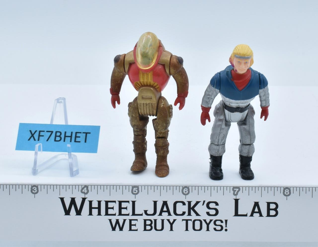 Krulos & Questar 100% Complete Dino Riders 1989 Tyco Vintage Action ...