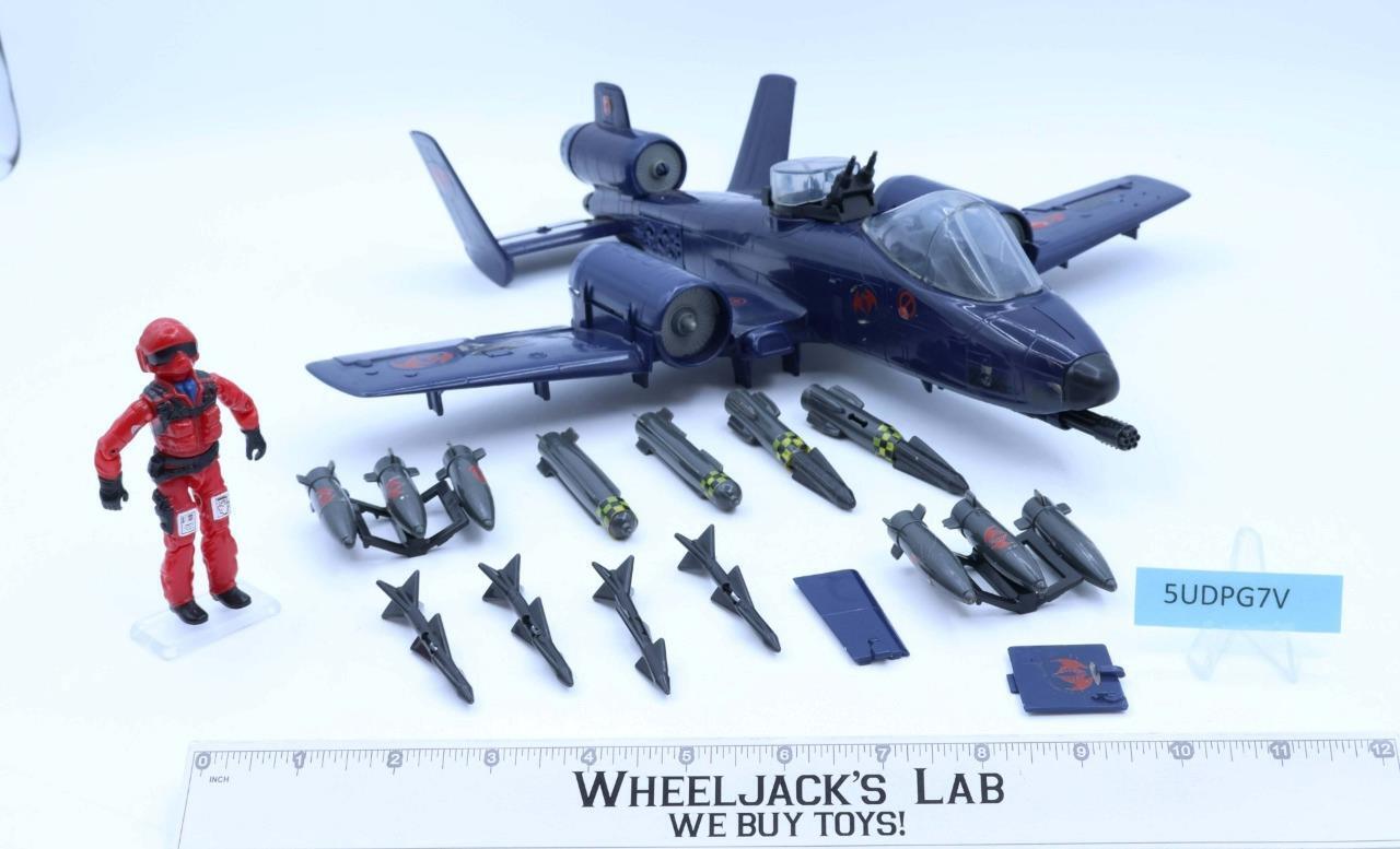 Cobra Rattler W/ Wild Weasel GI Joe 1984 Hasbro Vintage Action Figure ...