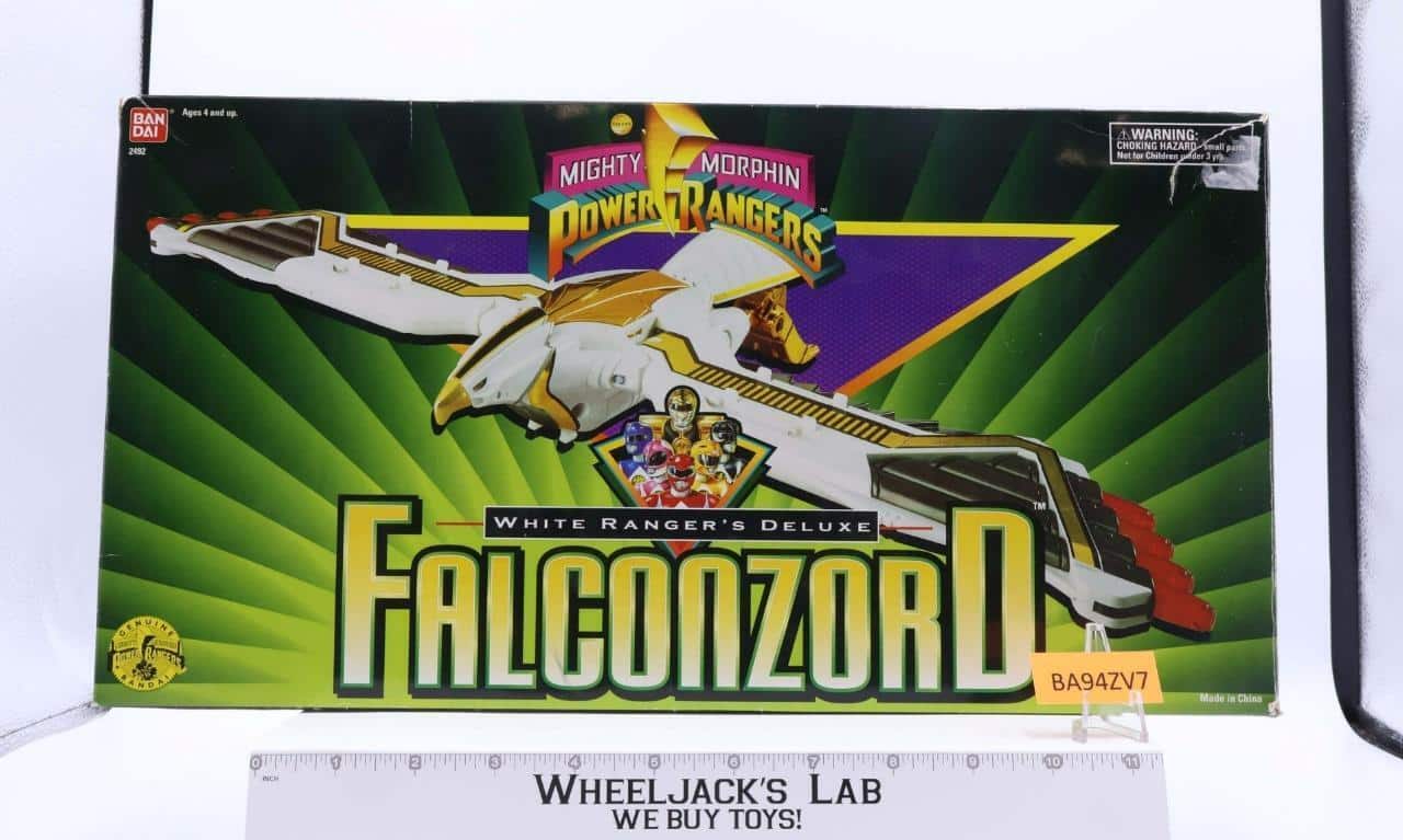 Deluxe Falconzord 100% Complete Power Rangers 1995 Bandai Action Figure ...