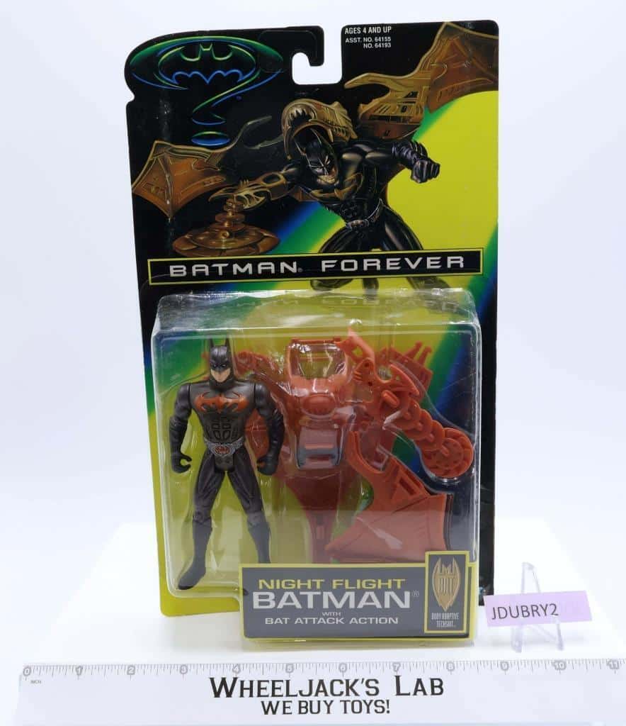 Night Flight Batman NEW MOSC Batman Forever Kenner 1996 Action Figure ...