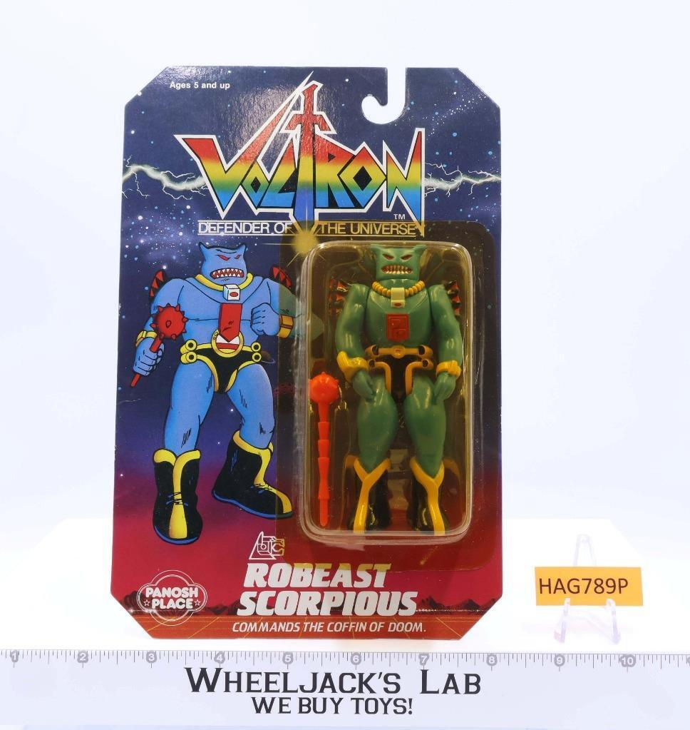 Robeast Scorpious Voltron MOSC NEW 1984 WEP Panosh Place Vintage Action ...