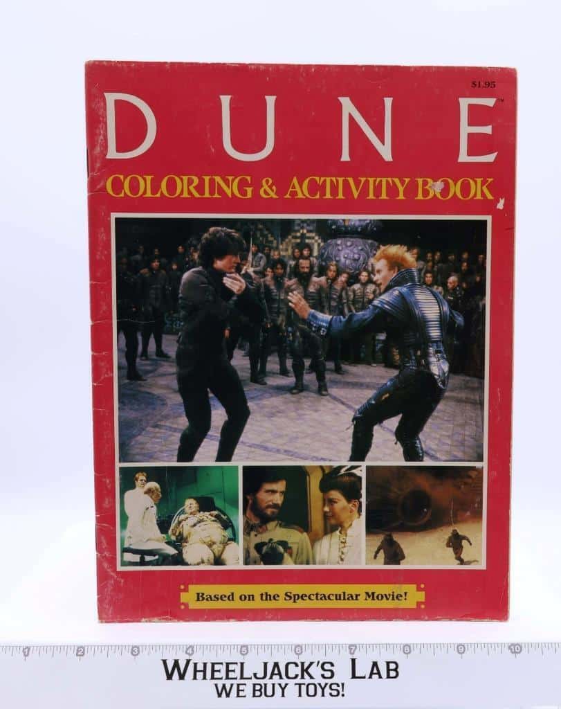 Dune Coloring & Activity Book by Arlene Block 1984 RED COVER UNUSED ...