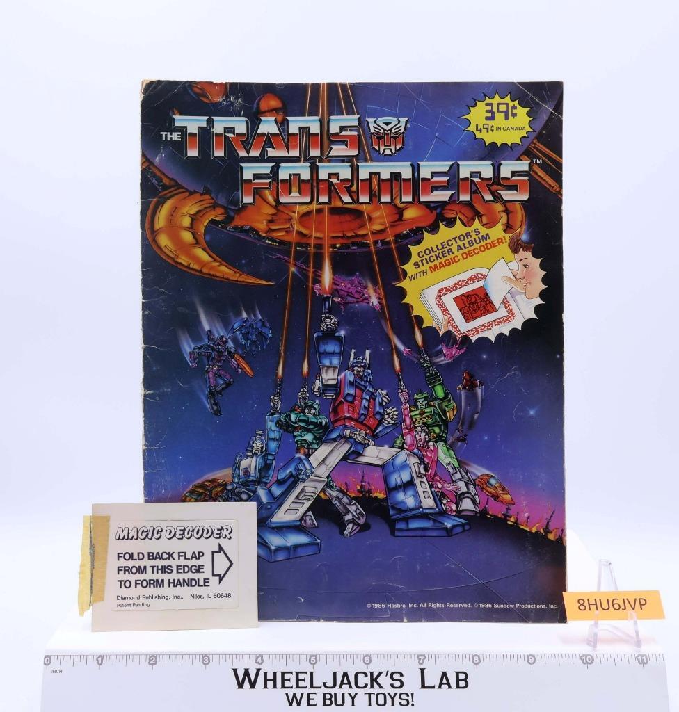 Diamond Collector's Sticker Album W/Decoder W/ ALL STICKERS G1 ...