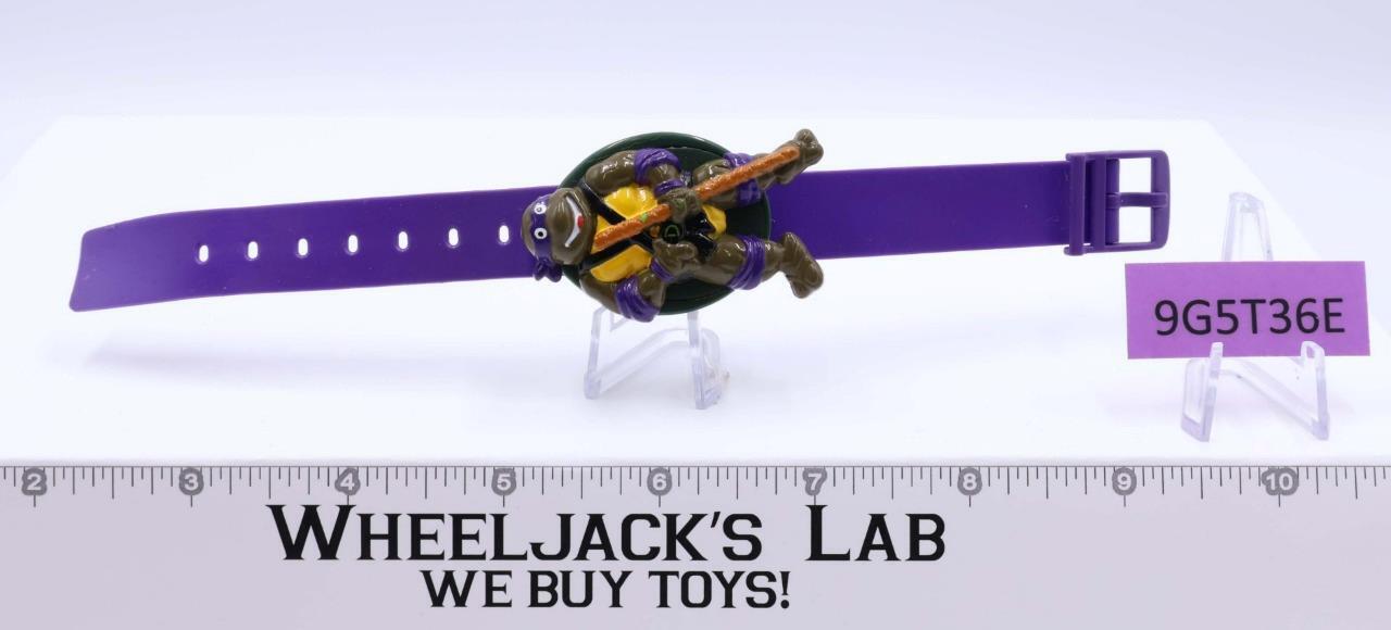 Donatello Wrist Watch TMNT Teenage Mutant Ninja Turtles PURPLE 1988 ...