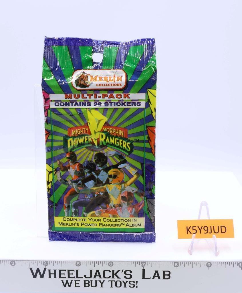Mighty Morphin Power Rangers Merlin Collections Trading Card Stickers ...