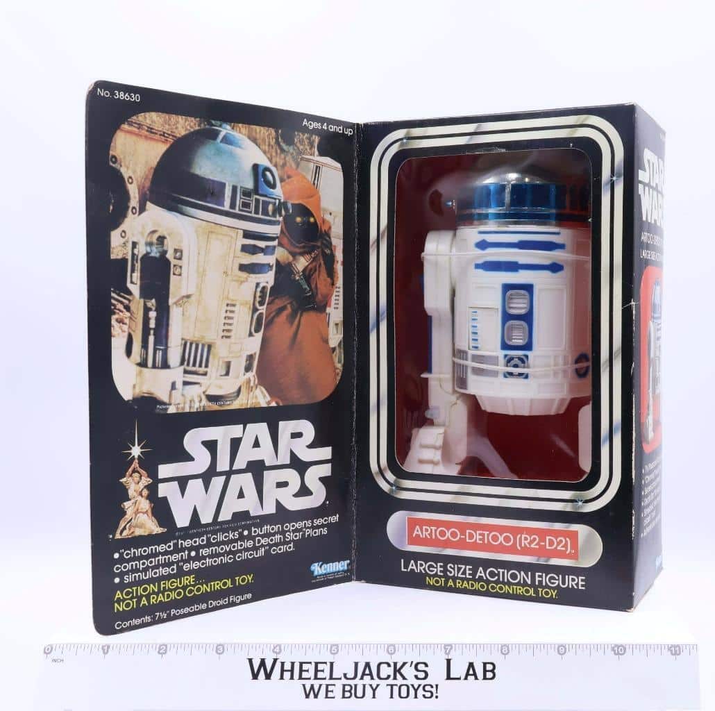 R2-D2 Death Star Plans Star Wars 1978 Kenner 7.5in Action Figure NEW ...