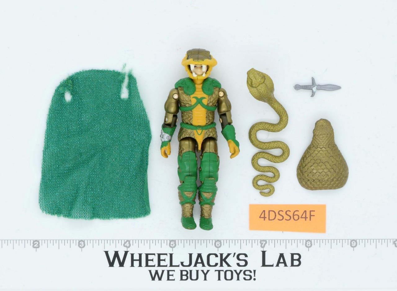 Serpentor V1 YELLOW NECK 100% Complete G.I. Joe 1986 Hasbro Vintage ...